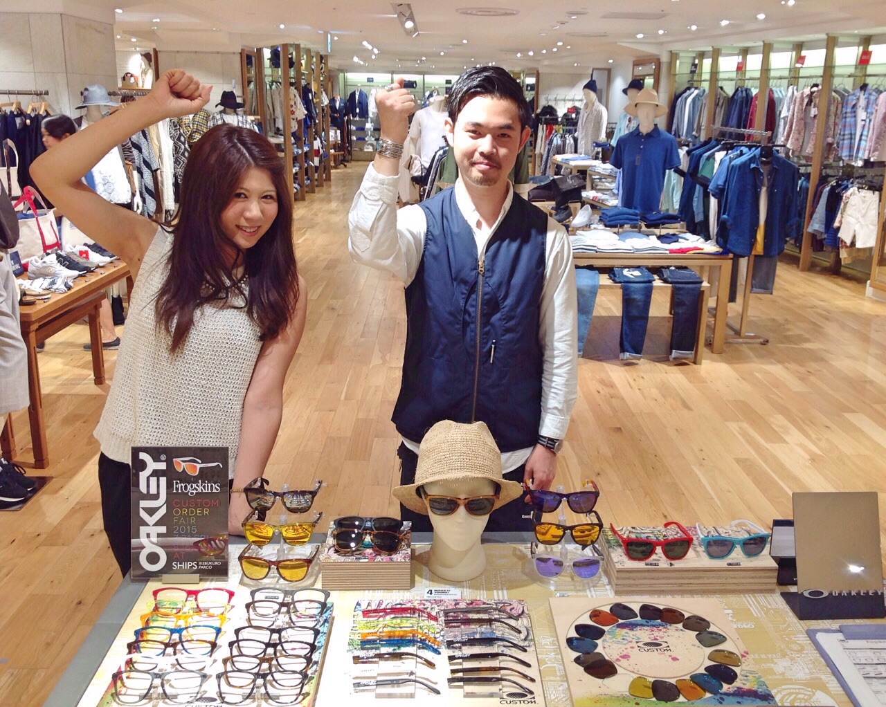OAKLEY CUSTOM ORDER FAIR ～開催中～ | SHIPS(シップス) | SHIPS 池袋パルコ店 | シップス（SHIPS）公式ショップブログ