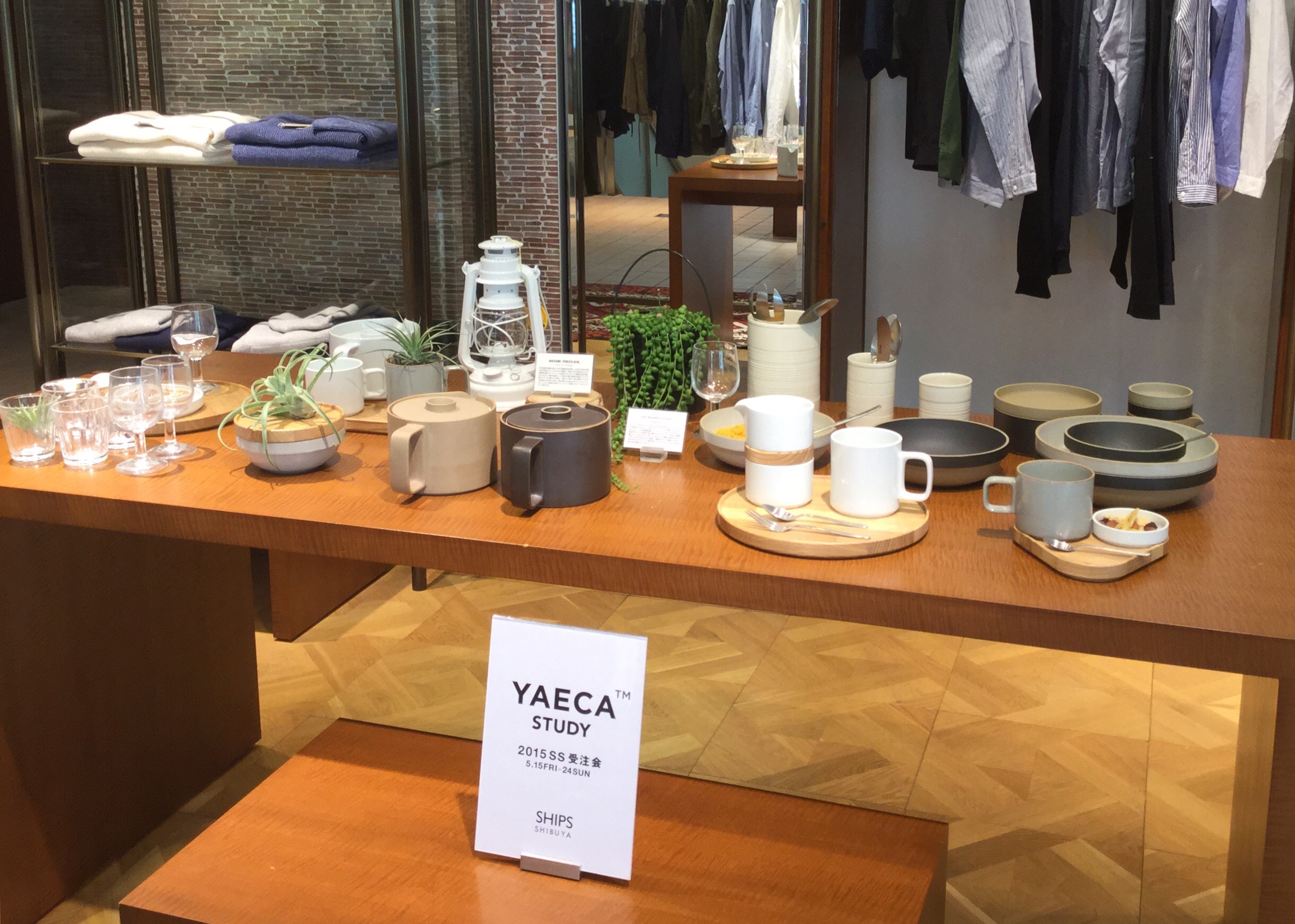 2015SS YAECA FAIR | SHIPS(シップス) | SHIPS 渋谷店 | シップス（SHIPS）公式ショップブログ